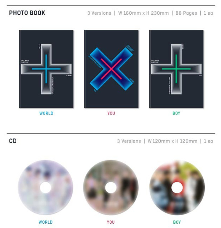 TXT - The Chaos Chapter : FREEZE - Comic-sería