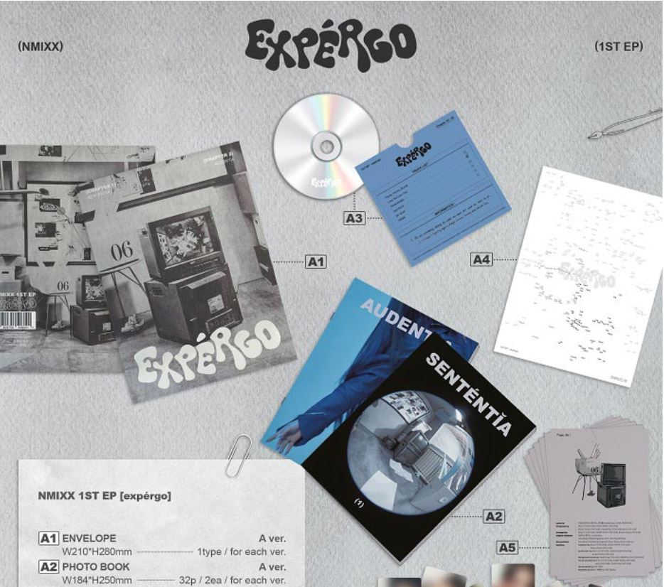 NMIXX – expergo (Standard Ver.) - Comic-sería