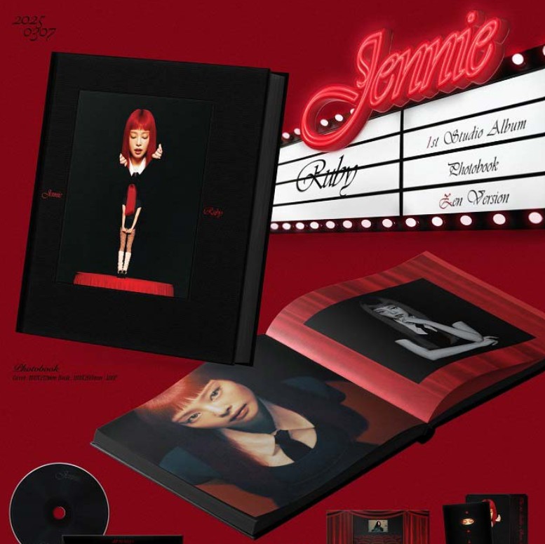 JENNIE The 1st Studio Album - Ruby - Comic-sería