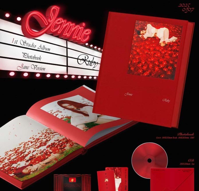 JENNIE The 1st Studio Album - Ruby - Comic-sería
