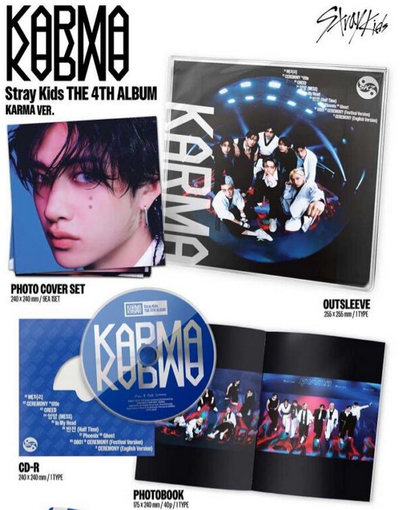 Stray Kids - KARMA (KARMA Ver.) The 4th Album - Comic-sería
